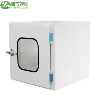 China Class 100 Stainless Steel Static Pass Box 600x600x600mm for Clean Room Transfer for sale