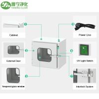 China Class 100 Stainless Steel Static Pass Box 600x600x600mm for Clean Room Transfer for sale