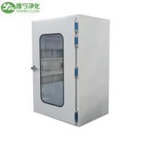 China 2800R/ Min ULPA Dynamic Static Pass Box Hepa Filter Stainless Steel Pass Box for sale