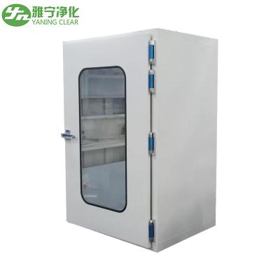 China Pharmaceutical HEPA Filtered Pass Thru Box 600x600x600mm Clean Room Pass Box CE Approved for sale