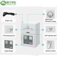 China Air Shower Pass Box With Nozzles for sale