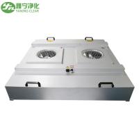 China Laminar Flow Clean Room Ceiling FFU Fan Filter Unit 920-1225mm with 0.45m/s Air Velocity and 53-55dB Noise for sale