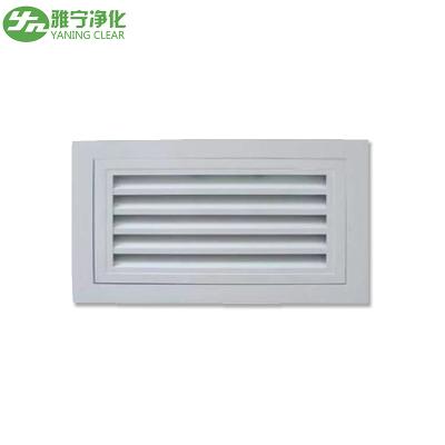 China Durable Clean Room Ventilation Return Air Filter Grille - Single/Double Deflection 100x100mm to 100x250mm Sizes for sale