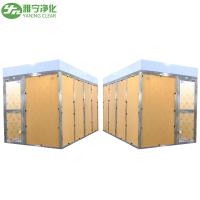 China Modular Clean Room Booth ISO 5 Class 100 for Pharma Labs and Microelectronics 0.45m/s Air Velocity for sale