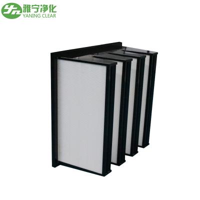 China Medium Efficiency V Bank Air Filter 305×610×295mm with 1600-4000 m³/h Flow Rate and ≥99.99% Efficiency for sale