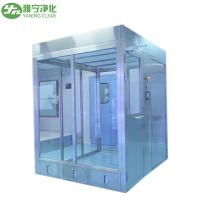 China GMP Air Purification Clean Room 0.65m/s Negative Pressure Dispensing Booth with 3-Stage HEPA Filtration for sale