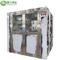 China YANING YN Series Stainless Steel Air Shower 25m/s 380V 50Hz Clean Room Equipment for sale