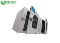 China Mechanical Interlock Cleanroom Pass Box 500-800mm Dimensions with Powder Coated Steel Construction for sale