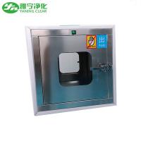China SUS 304 / 201 pass thru box for clean room and dust-free workshop for sale