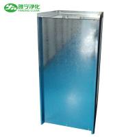 China Galvanized Steel Frame HEPA Air Filter 1000m³/h with Aluminum Foil Separator for Cleanroom Applications for sale