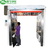 China Cargo Air Shower Tunnel 20m/s Wind Speed SUS304 HEPA Filter PVC Fast Rolling Door for sale