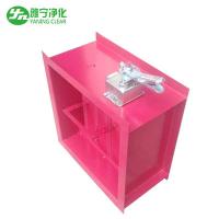 China Ventech Air Volume Control Damper 80-2000mm with 25/50mm Insulation for HVAC Duct Systems for sale