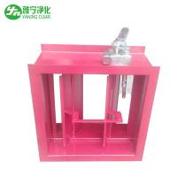 China Ventech Air Volume Control Damper 80-2000mm with 25/50mm Insulation for HVAC Duct Systems for sale