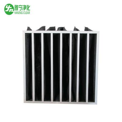 China Multi Pocket Activated Carbon Air Filter Bag Structure For Air Filtration for sale