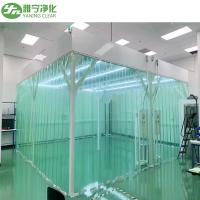 China Modular Clean Room DC Fan Filter Unit HEPA H14 ISO Class 100 Hardwall Cleanroom 1500x2000x2500mm for sale