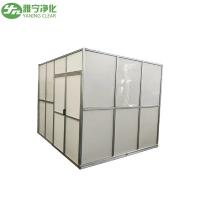 China YANING Prefabricated Modular Clean Room Class 100 Portable Clean Booth for sale