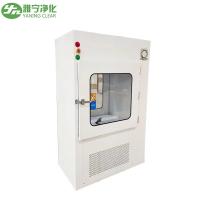 China YANING New Stainless Steel Automatic Air Shower Pass Box High Performance Static Pass Box for sale
