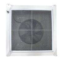 China BFU Powder Coating Steel Hepa Filter Terminal Box 534x534x400mm 120W Fan Filter Unit for sale