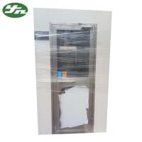 China Anti Static Cleanroom Air Shower Unit 380V 50Hz Powder Coating Steel Electronic Interlock for sale