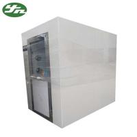 China Anti Static Cleanroom Air Shower Unit 380V 50Hz Powder Coating Steel Electronic Interlock for sale