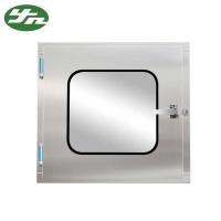 China 304 Stainless Steel Mechanical Interlock Pass Through Box 600x600x600mm for Clean Rooms for sale