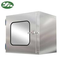China 304 Stainless Steel Mechanical Interlock Pass Through Box 600x600x600mm for Clean Rooms for sale