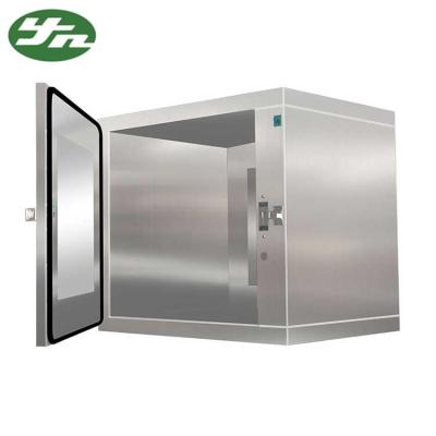 China 304 Stainless Steel Mechanical Interlock Pass Through Box 600x600x600mm for Clean Rooms for sale