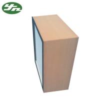 China Wooden Frame Deep Pleated HEPA Filter Paper Separator 1500m³h Air Volume for Clean Room for sale