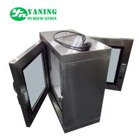 China Stainless Steel Air Shower Pass Box Clean Room Transfer 500x500mm 220V for sale