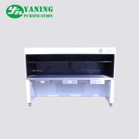China Three Person Seat Horizontal Laminar Flow Biological Safety Cabinet 100 Class HEPA Filter 0.45m/s for sale
