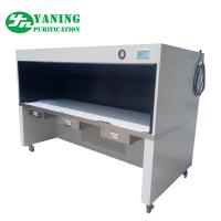 China Horizontal Laminar Clean Bench Airflow Hood Powder Coating Steel 3 Person 1000mm for sale