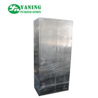 China Stainless Steel Medical Storage Cabinet 1800×850×390mm with Knock-Down Structure and Multiple Lock Options for sale