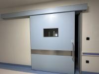China YANING Airtight Hermetic Automatic Sliding Door 40mm for Hospital Operating Room Cleanroom Pharmacy for sale