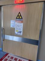 China Yaning Medical Airtight Automatic Sliding Door 40mm Thickness Aluminum Honeycomb Core Hospital Use for sale