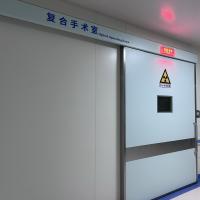 China Yaning Hermetic Sliding Door for Operating Room 1200x2100mm Automatic Airtight Door for sale