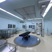 China Modular Hospital PVC Operation Theatre Wall Panel Board 6mm Glass Surgical Operating Room for sale