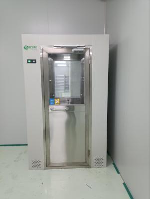 China Stainless Steel Air Shower Room 1290x2000x2050mm for 3-4 People HEPA Filter 99.95 Percent for sale