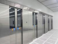 China YANING GMP Stainless Steel Air Shower 25m/s with Electromagnetic Interlock for Clean Room for sale