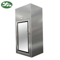 China Fan Filter Unit Cleanroom Pass Through Chambers , Air Shower Pass Box Cold Steel Material for sale