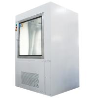 China Hepa / Pre Fliter Cleanroom Pass Box High Efficiency With Air Shower Nuzzles for sale