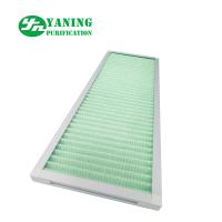 China Mini Pleat Pre Air Filter Aluminum Frame Ventilation System Primary Filtration Applied for sale