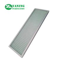 China Mini Pleat Pre Air Filter Aluminum Frame Ventilation System Primary Filtration Applied for sale