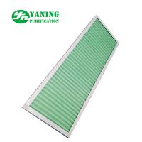 China Mini Pleat Pre Air Filter Aluminum Frame Ventilation System Primary Filtration Applied for sale