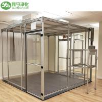 China Modular Clean Room Booth ISO 5-ISO 7 with HEPA H13 Filter and Customizable Size for Quick Installation for sale
