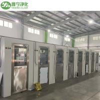 China Stainless Steel 304 Cleanroom Air Shower HEPA H13 25m/s Wind Speed Decontamination for sale