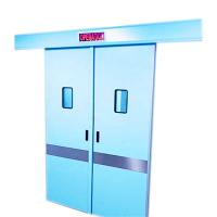 China Stainless Steel or Glass Hospital Sliding Door Manual Automatic Fire Rated for Operating Theater for sale