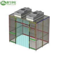 China Custom Size SUS304 Stainless Steel Clean Booth with HEPA Filter 99.99% Efficiency 220V for sale