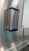 China Stainless Steel 304 Foot Operated Hand Wash Sink 1000mm for Hospital Surgical Rooms for sale