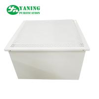 China Powder Coating Steel HEPA Fan Filter Unit 534x534mm with Air Damper for Clean Room for sale