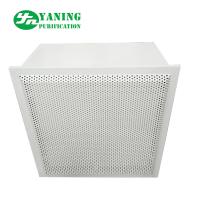 China Terminal Clean Room Hepa Filter Box Lacquer Bake Board For Purification Workshop for sale